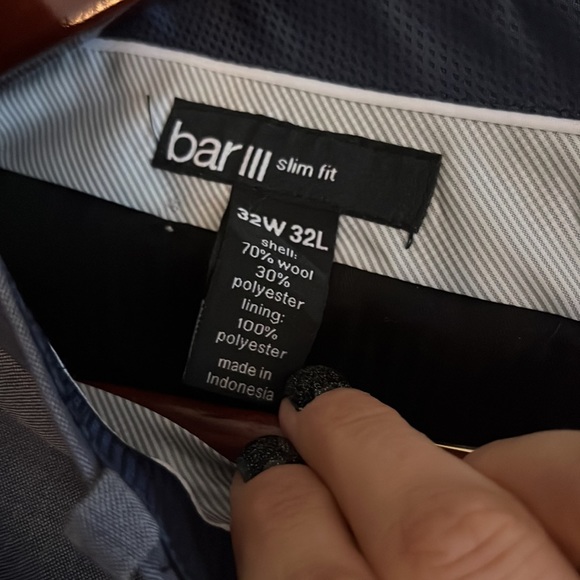 Bar III | Suits & Blazers | Bar Iii Two Piece Mens Slim Suit | Poshmark